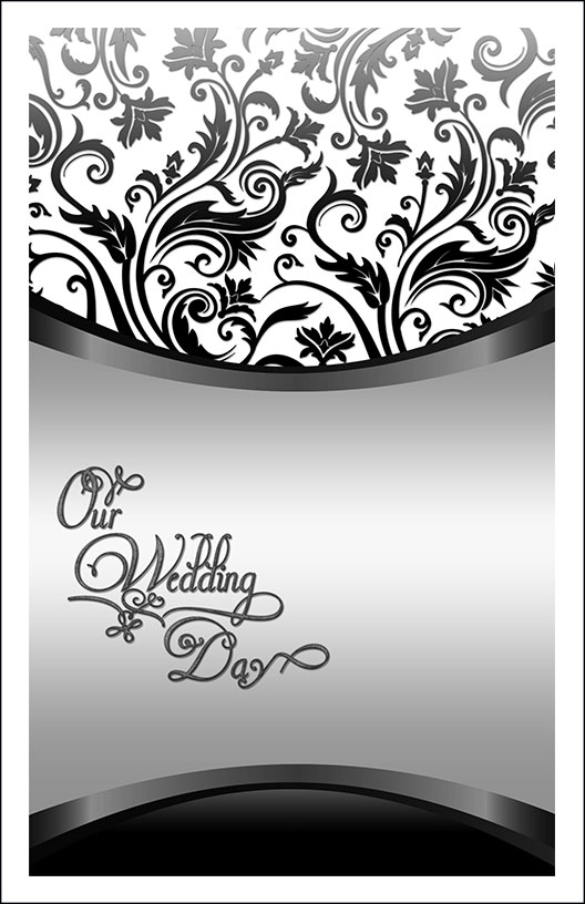 Wedding Program Cover Template 10