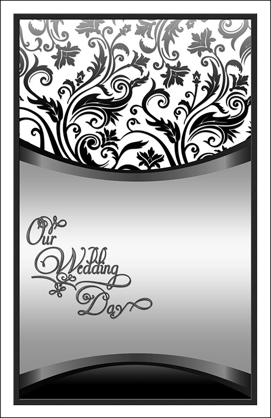 Wedding Program Cover Template 10