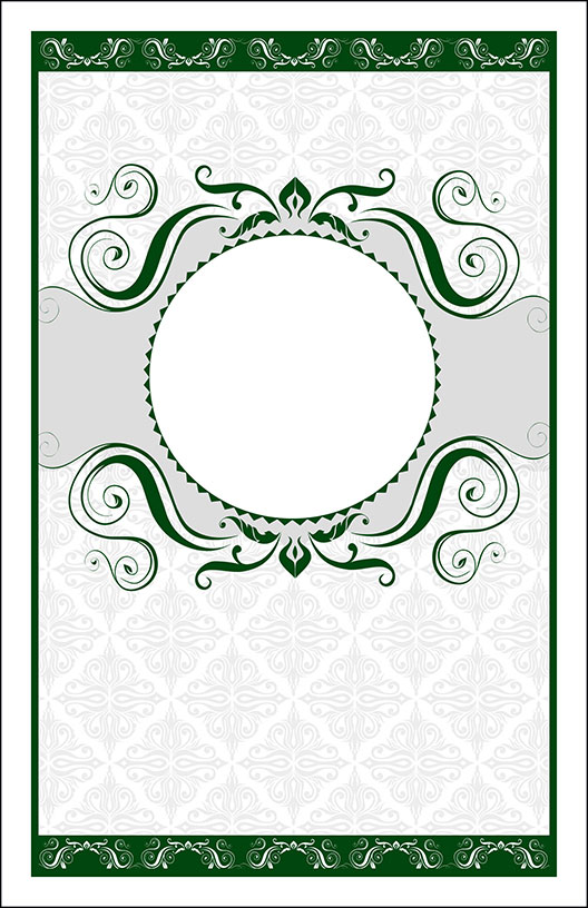 Wedding Program Cover Template 13C