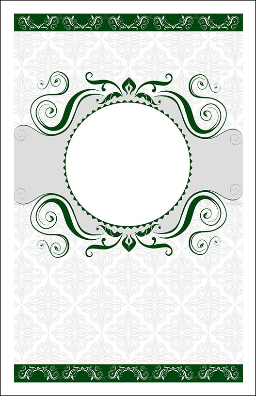 Wedding Program Cover Template 13C