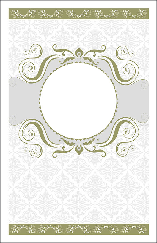 Wedding Program Cover Template 13E