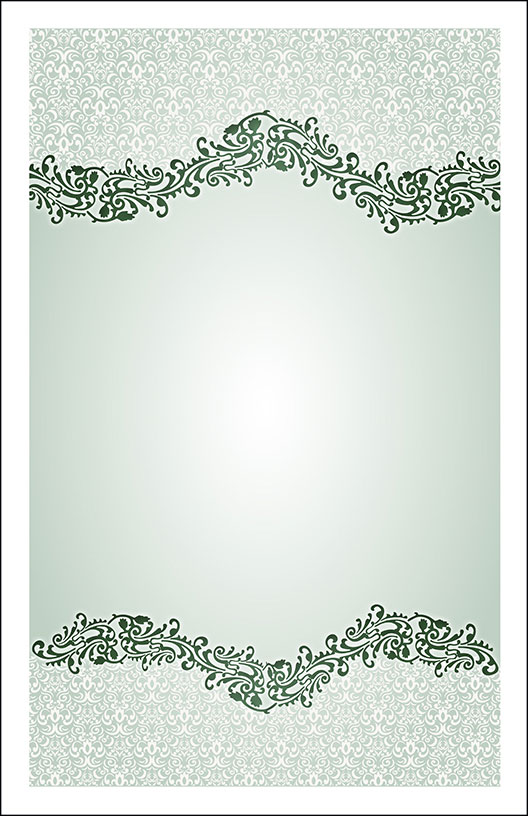 Wedding Program Cover Template 4B