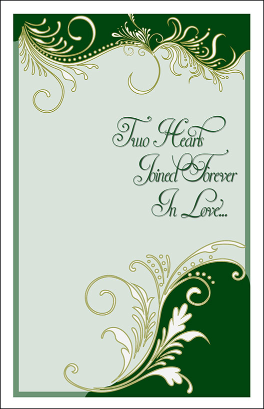 Wedding program cover ideas | Honestweddingadvice.com