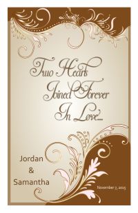 Wedding Program Cover Template 8G